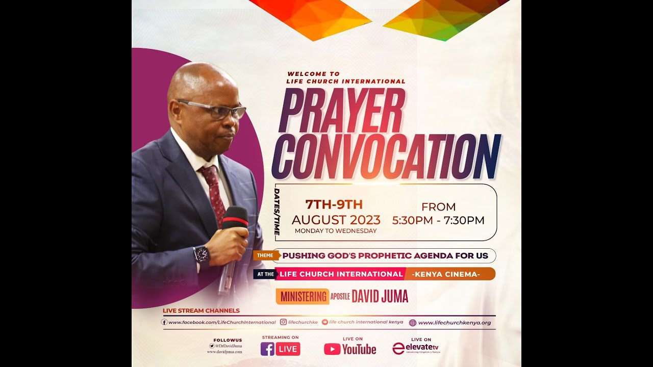 🔴PRAYER CONVOCATION [Day 3] - PUSHING GOD'S PROPHETIC AGENDA FOR US ...
