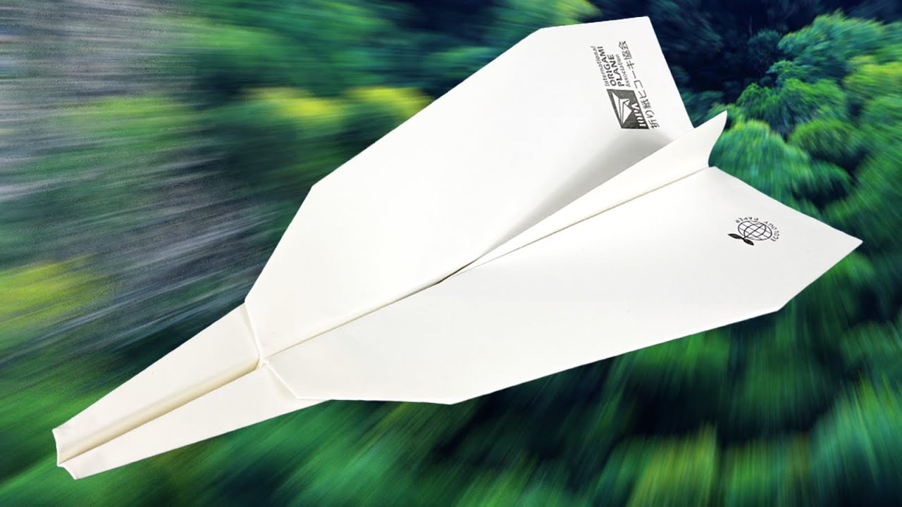 How to make a Paper Airplane "PATCH" [Tutorial] | Takuo Toda - YouTube