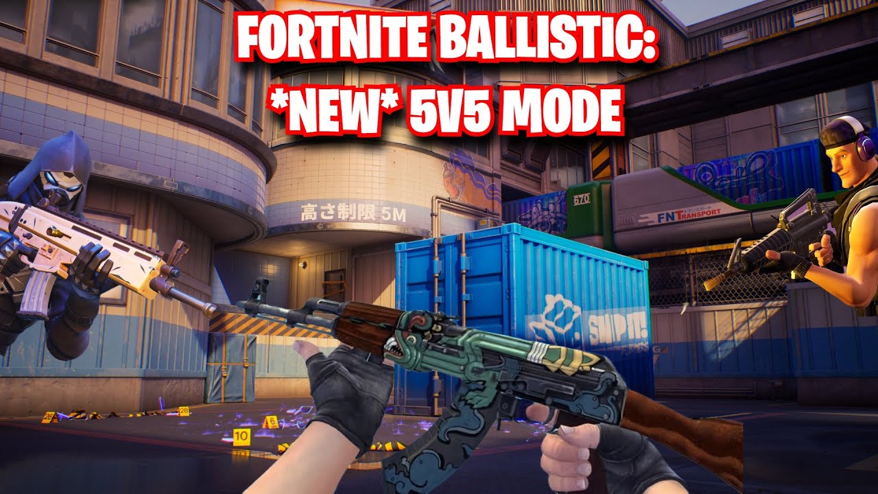 THE *NEW* FORTNITE 5V5 FIRST PERSON MODE EXPERIENCE - YouTube