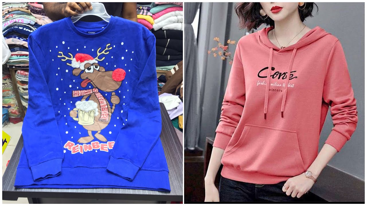 300 tk ladies winter huddy/sweatshirt collection at Newmarket || ৩০০ ...