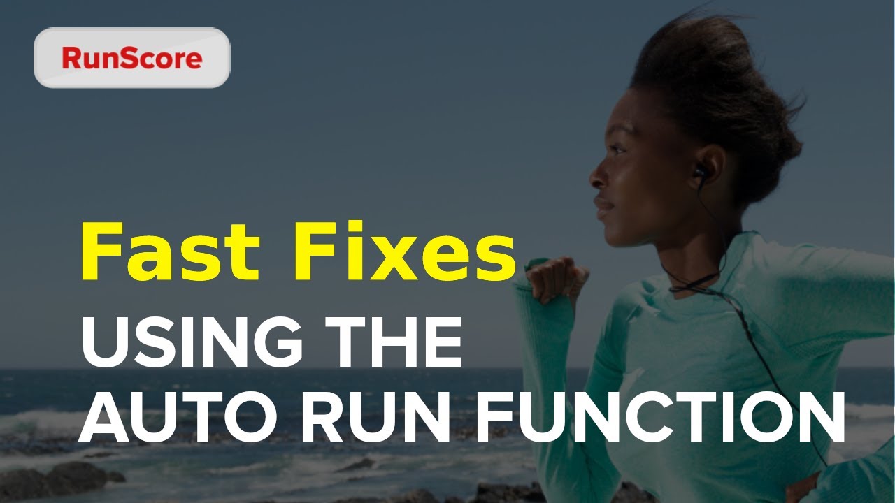 Using The AutoRun Function - YouTube