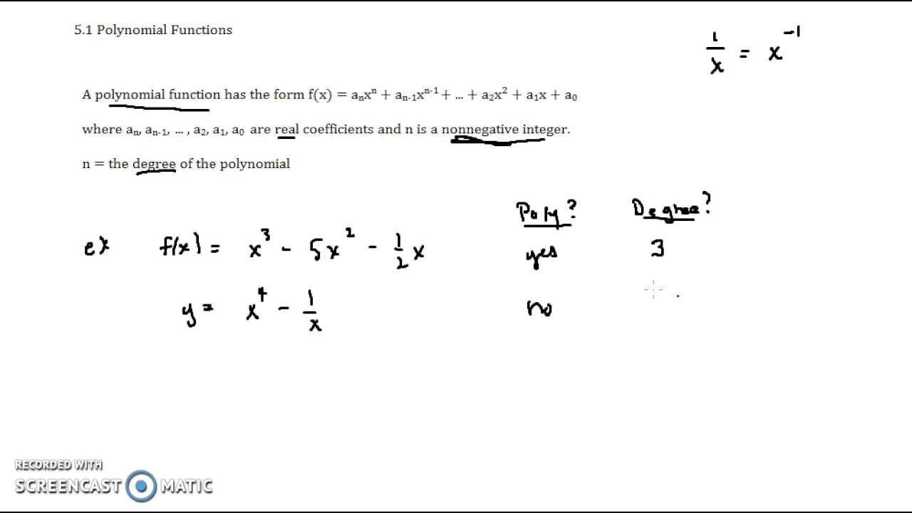 Section 5 1 part 1 - YouTube