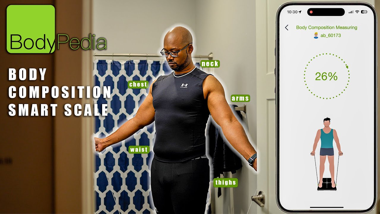 Easily Measure Your Body with the BodyPedia Smart Scale - YouTube