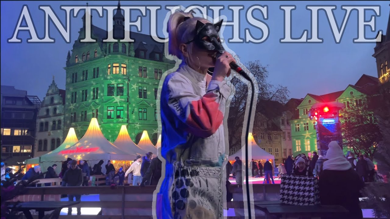 WEIHNACHTSMARKT BRAUNSCHWEIG und ANTIFUCHS KONZERT in HANNOVER | VLOG ...