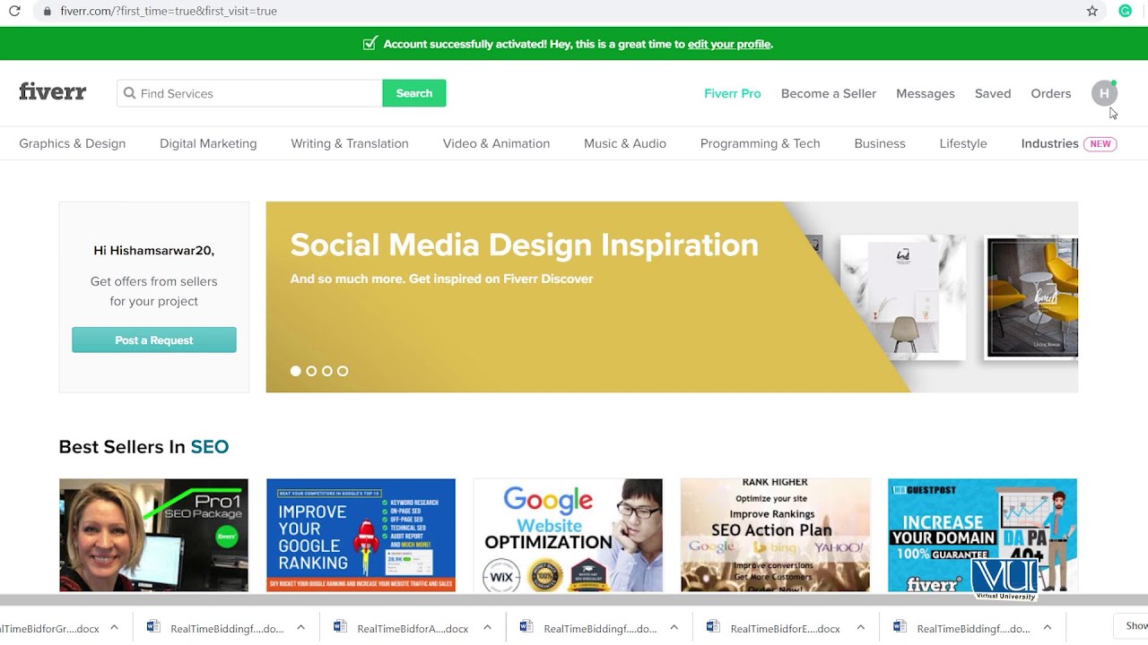79 - How to Find Work on Fiverr: Introduction to Fiverr | Week#5 ...