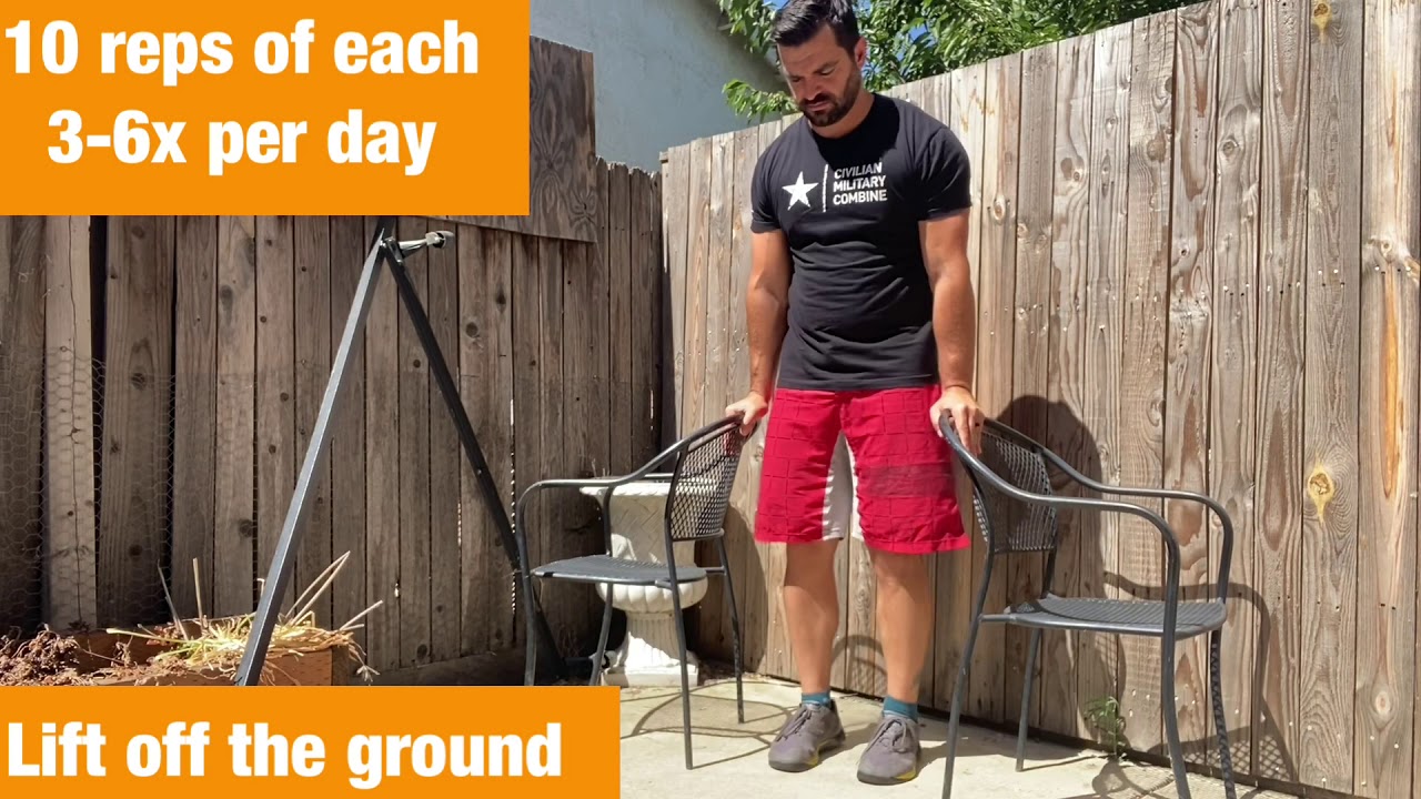 Standing Home Exercise Program - YouTube