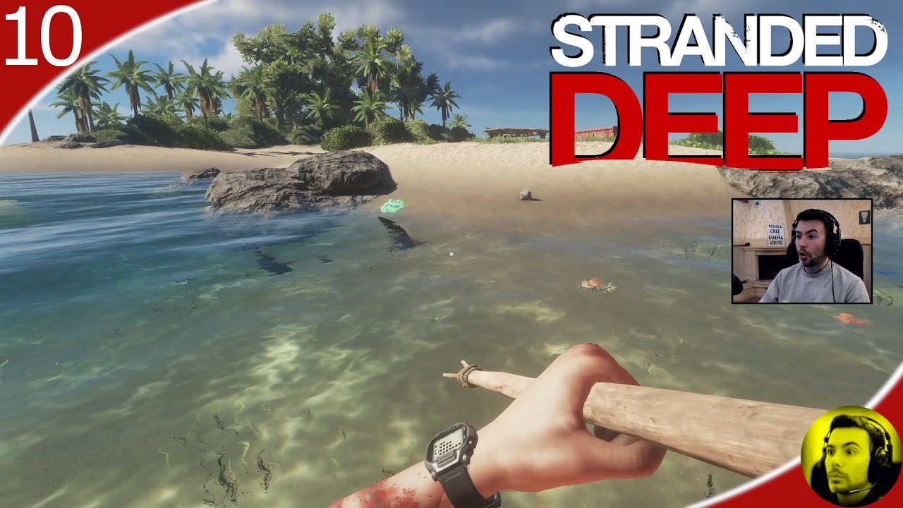 Horno de ladrillos y pelea con tiburones bug | Stranded Deep #10 | Gameplay Español - YouTube