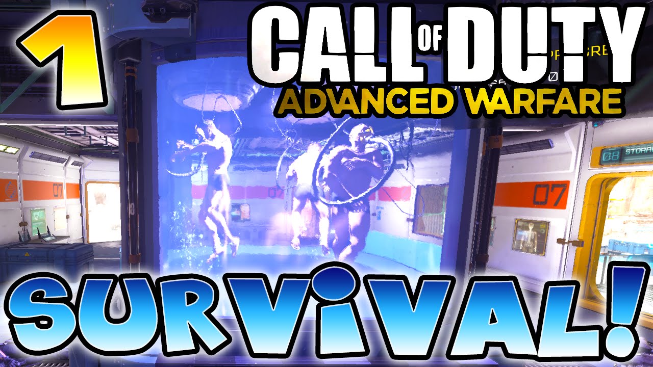 "COD ZOMBIES?!" - BIOLAB Exo Survival Gameplay #1 - COD Advanced ...
