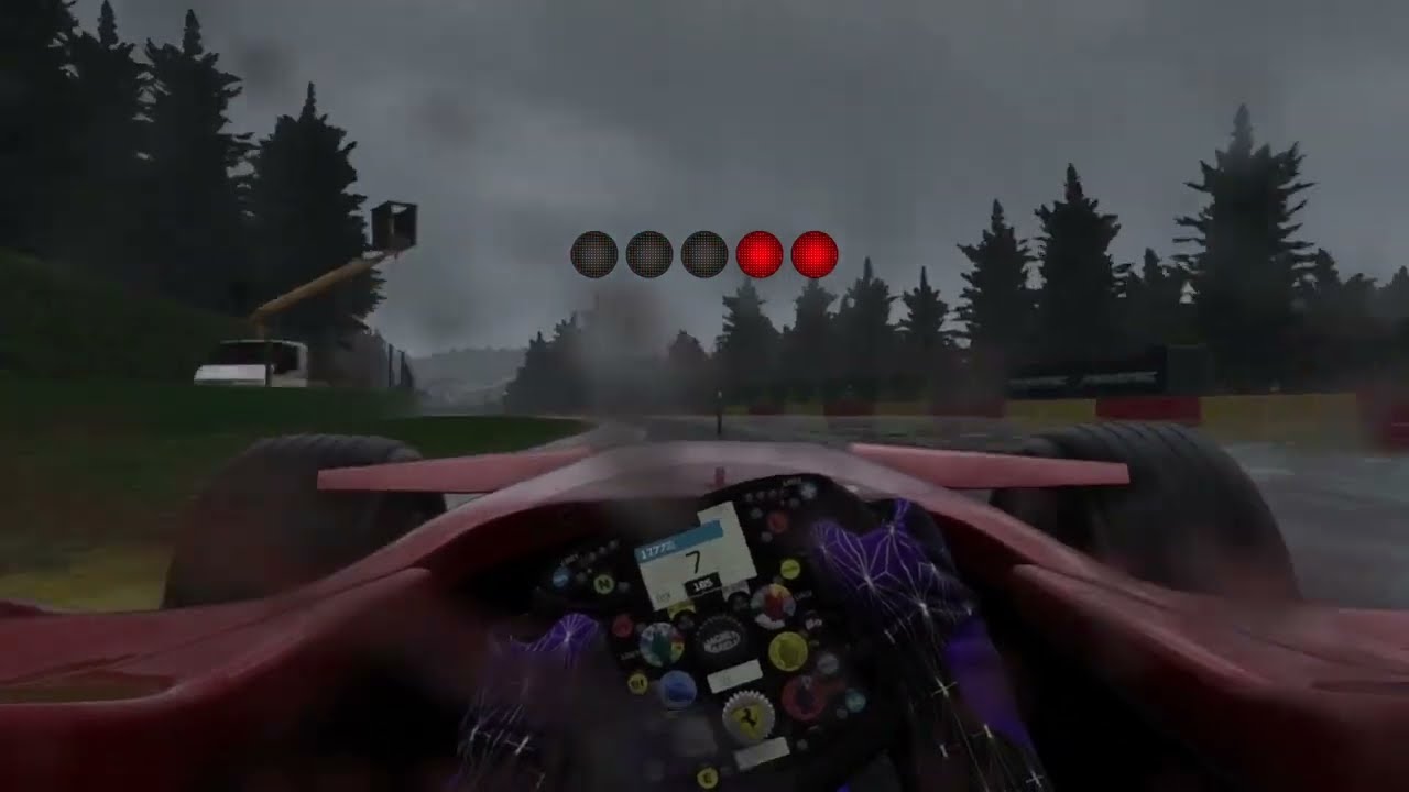 Tweme Truel 4, on F1 2020, No assists, Some lovely rain in Belgium ...