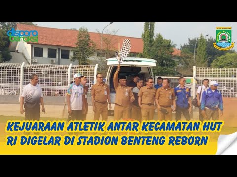 Kejuaraan Atletik Antar Kecamatan HUT RI Digelar di Stadion Benteng Reborn