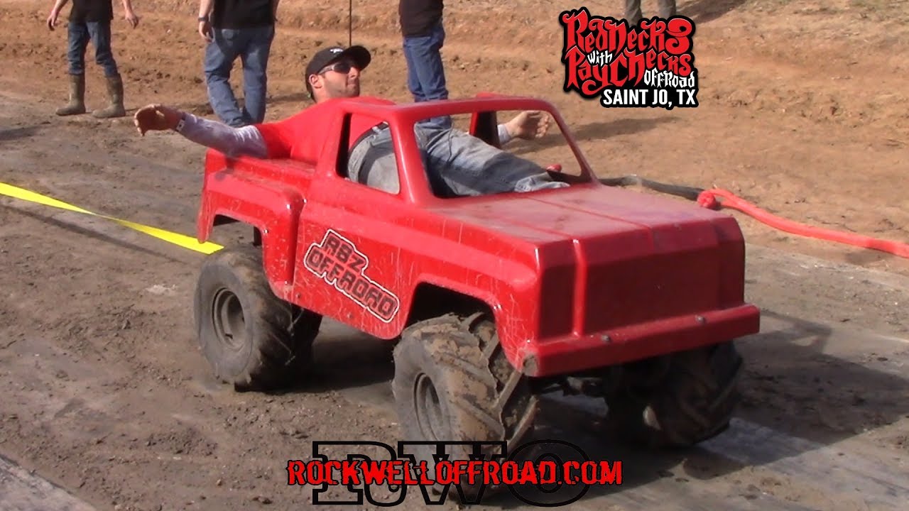 MINI MONSTER TRUCK TUG OF WAR! RWP SPRING BREAK 2019! - YouTube