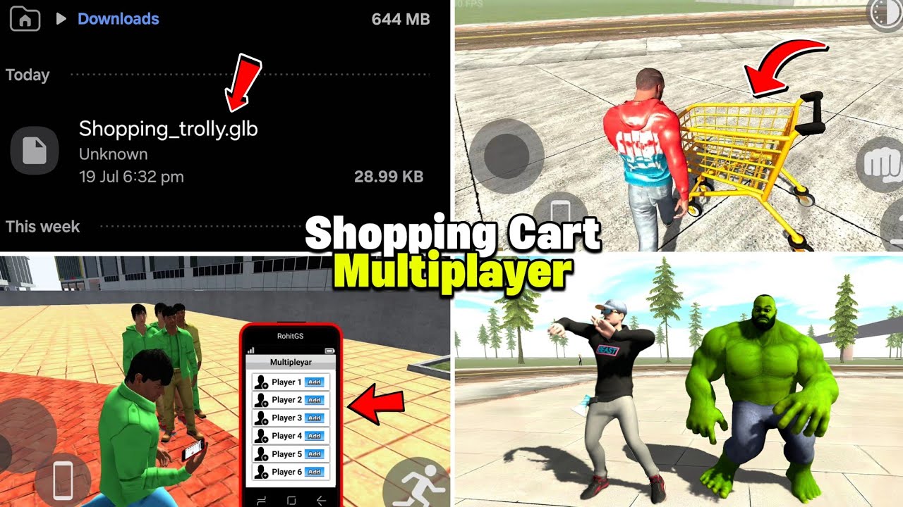 Indian Bike Driving 3D Shopping Cart Cheat Code | Indian Bike Driving 3D Multiplayer Mode Cheat ...