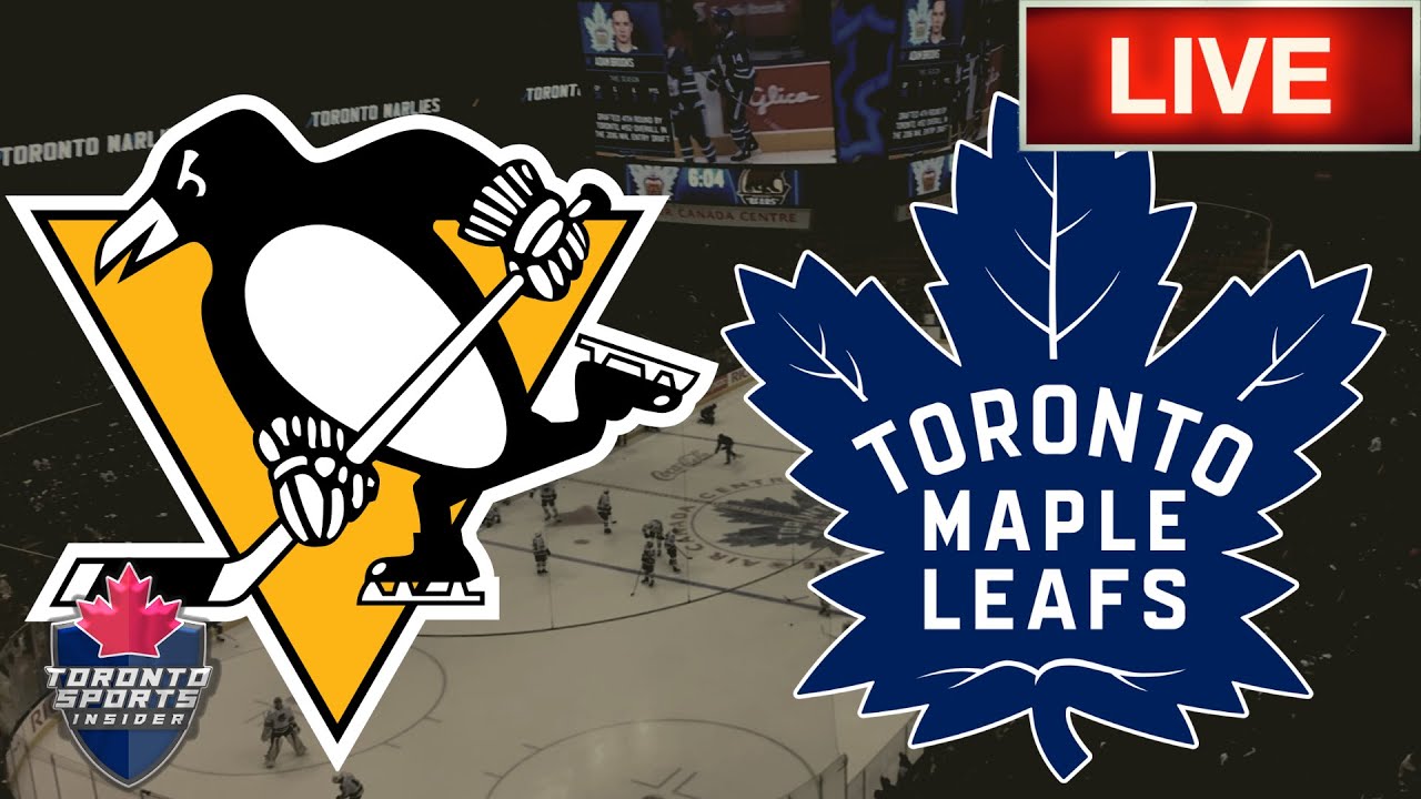 Pittsburgh Penguins vs Toronto Maple Leafs LIVE Stream Game Audio | NHL ...