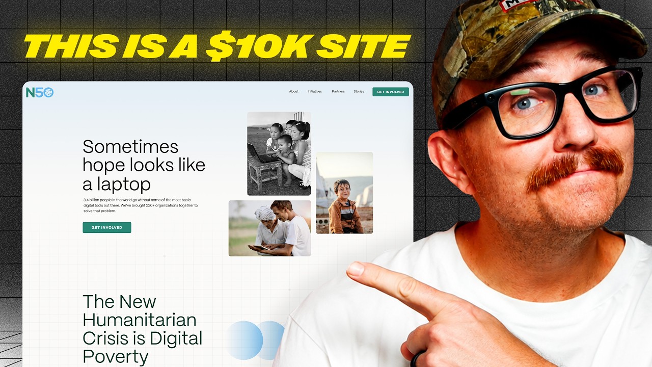 Watch Me Design a $10k Website from Scratch - YouTube