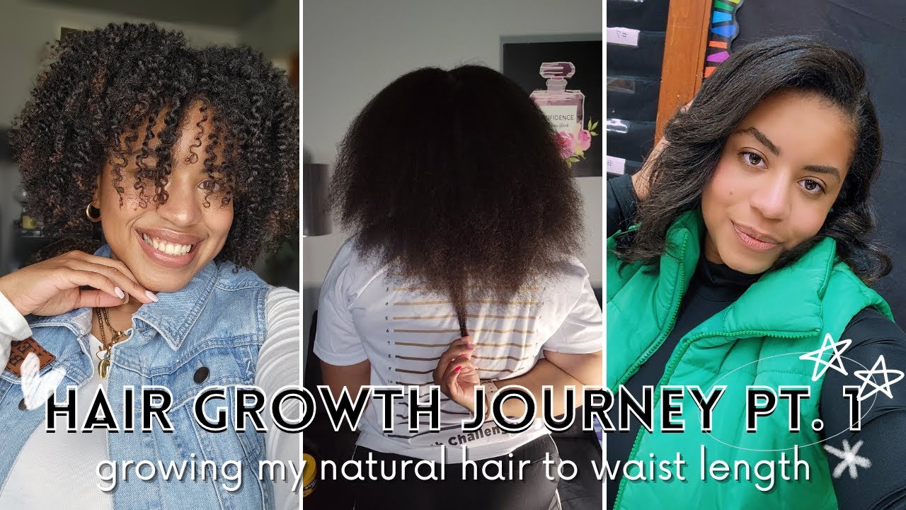 growing my hair to waist length | natural hair growth journey+products ...