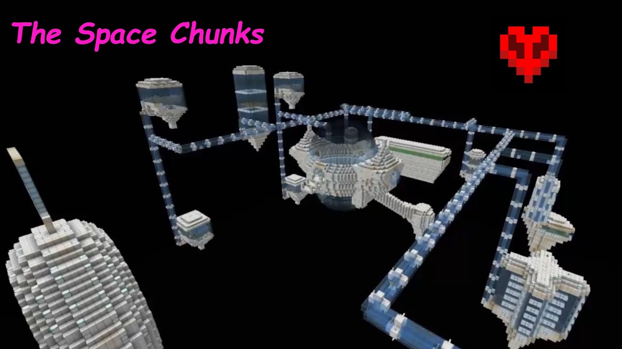The Space Chunks | A Minecraft Hardcore Mega Project - YouTube