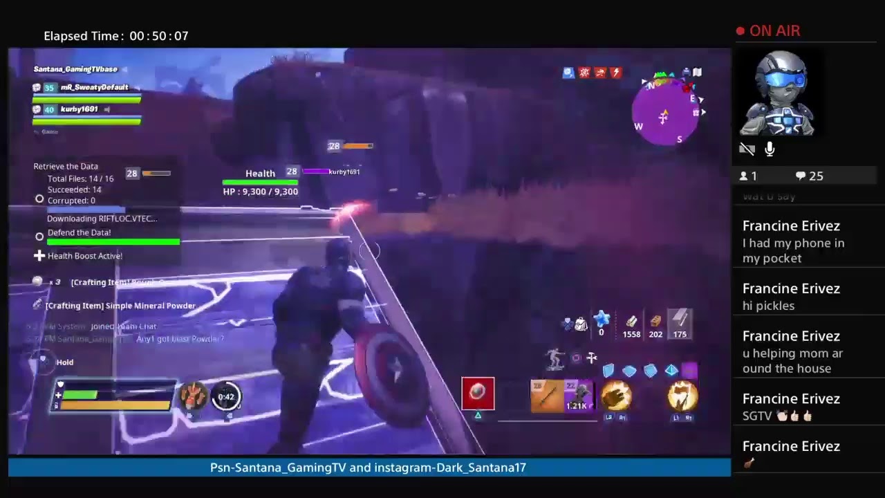 Captain America fighting husks in Fortnite STW LOL - YouTube