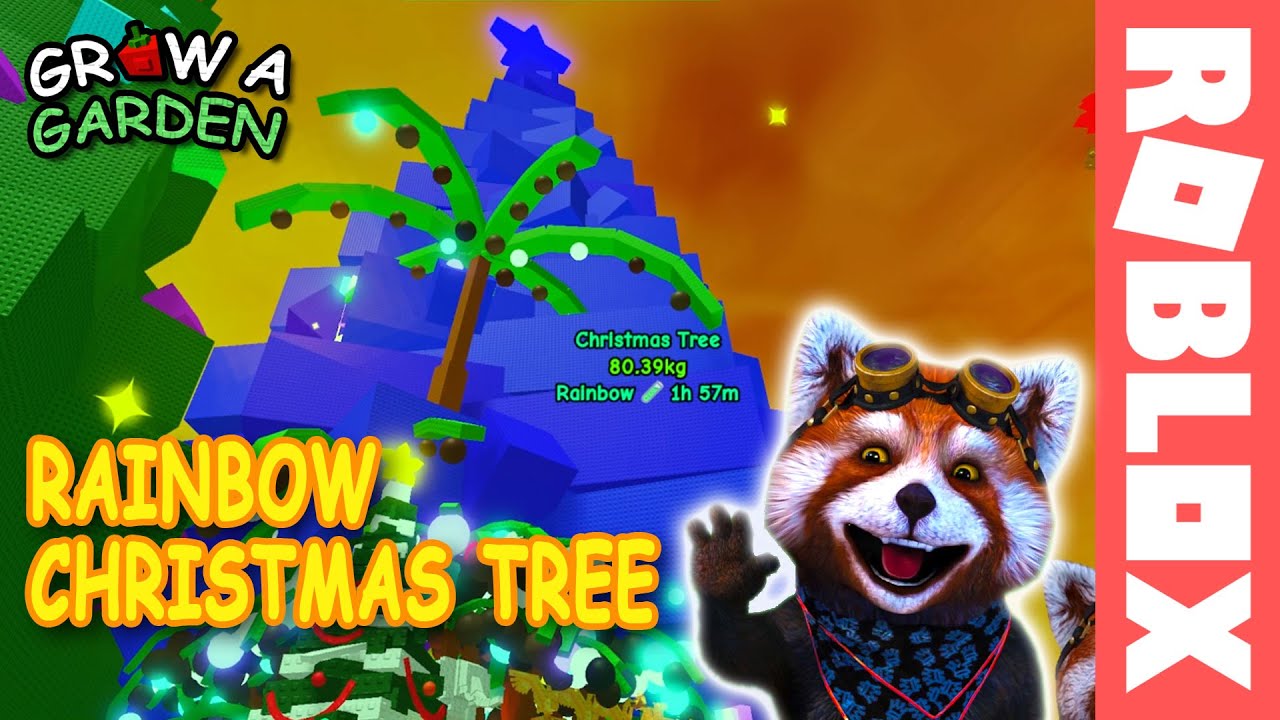 Used 649 Wonder Water to grow my HUGE Rainbow Christmas Tree - YouTube