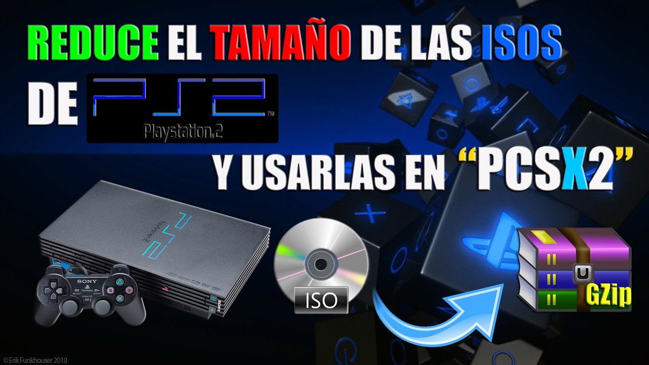 Como Reducir El Tamaño De Las Isos De Ps2 Sólo Para PCSX2 - YouTube