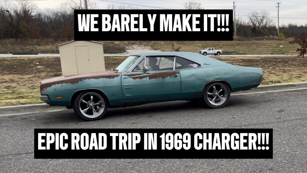 WE FINISHED PUTTING TOGETHER OUR RATTY 1969 DODGE CHARGER AND MADE AN ...