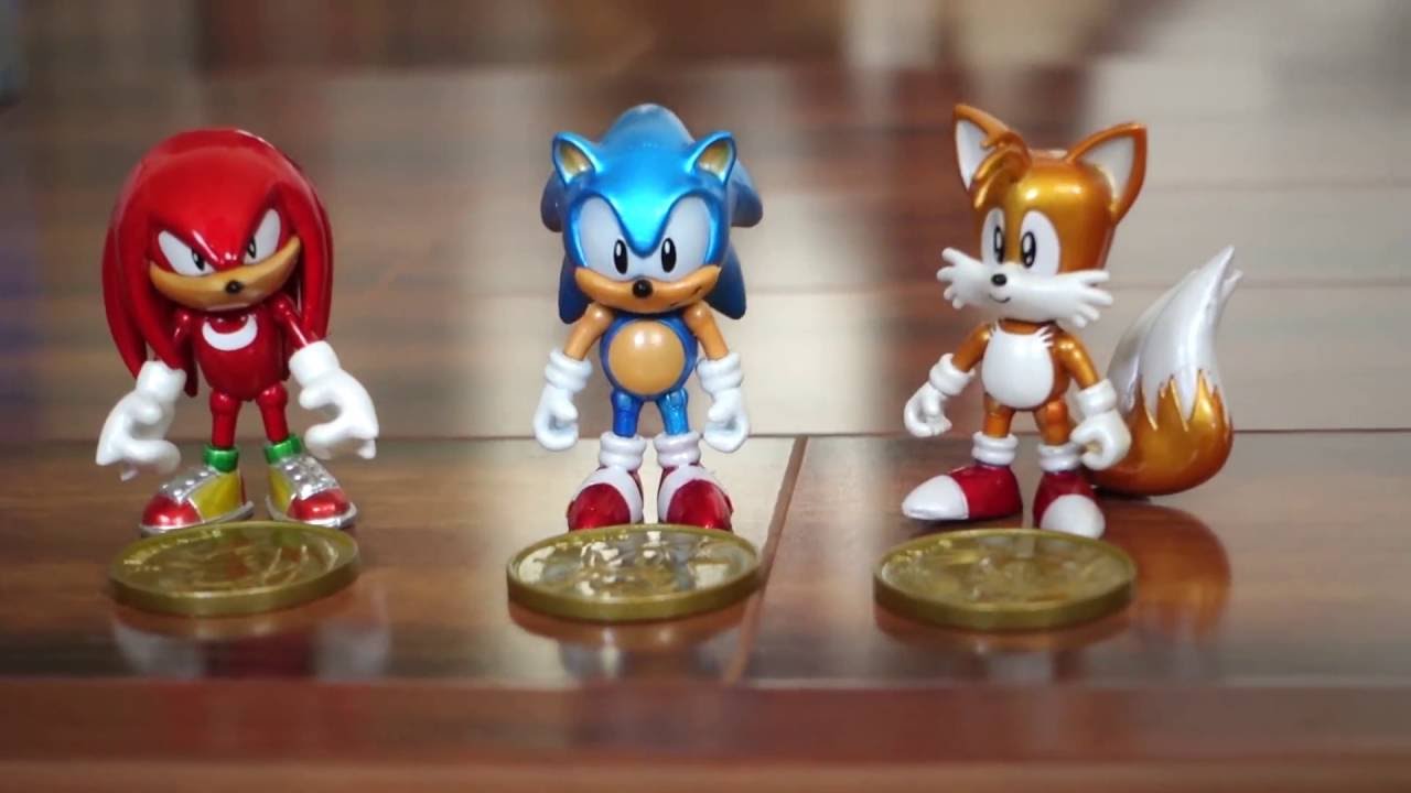 Sonic the Hedgehog 25th Anniversary 3" Collector Figure Pack with Coin ...