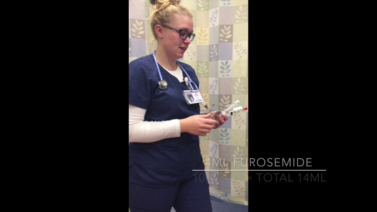 furosemide IV video - YouTube