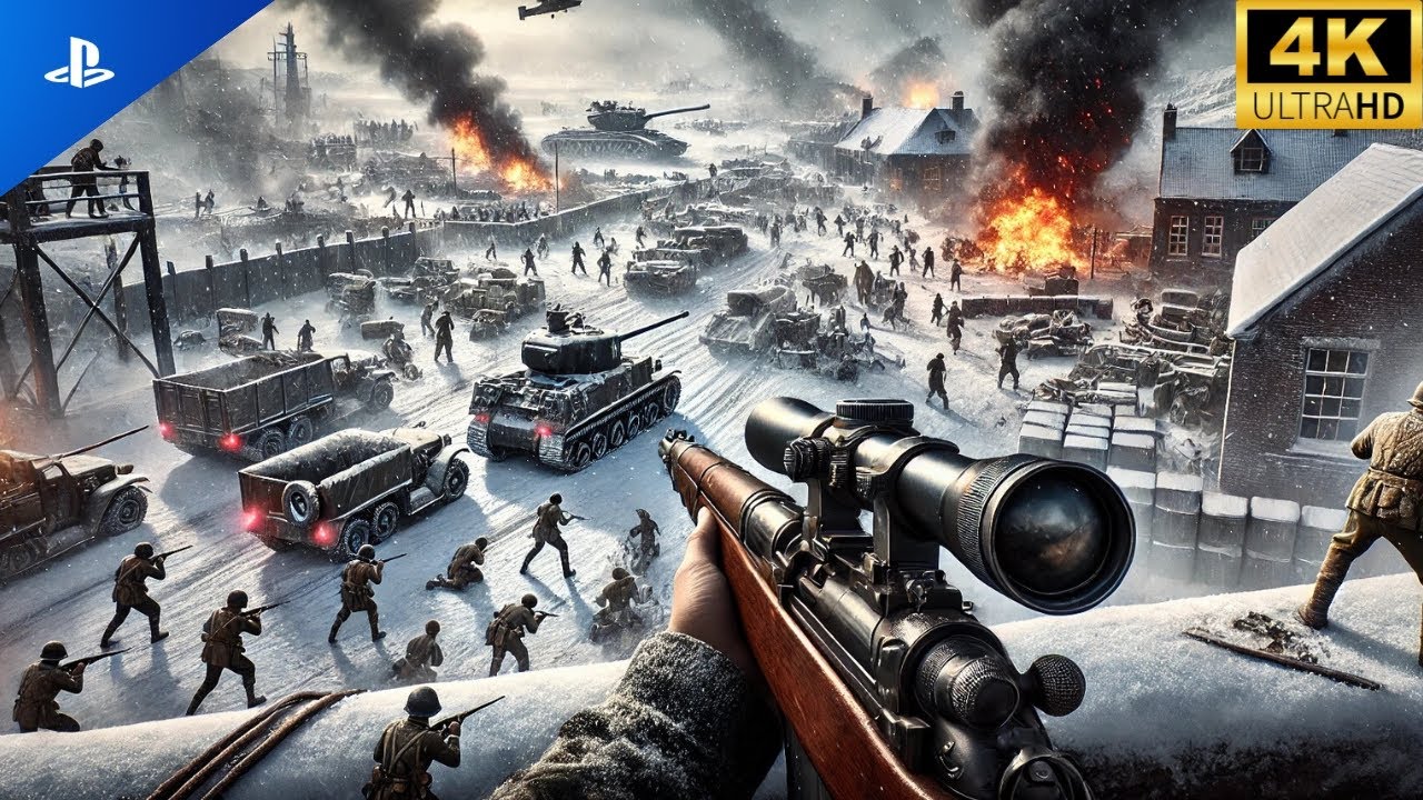 Ambush The Russian Army | Realistic Ultra World War 2 Gameplay [ 4K ...