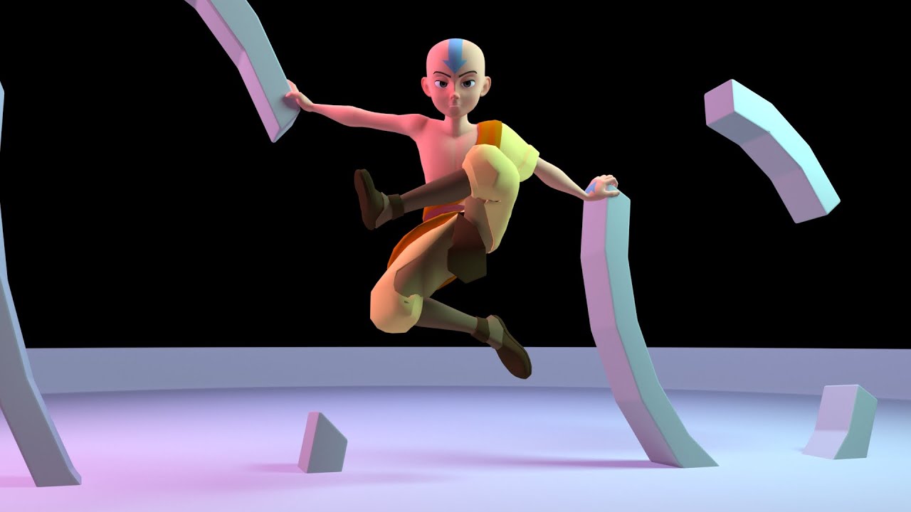 Rigged Character Poses in Maya. 3D Modeling. - YouTube