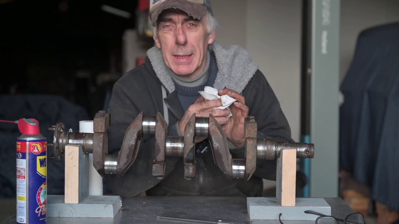 Old Rusty Engine rebuild part 1 - YouTube