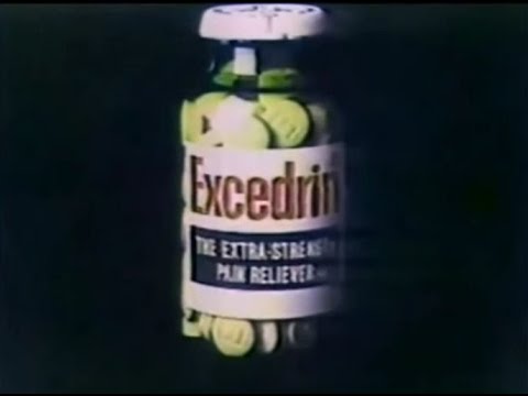 1978 Excedrin radio commercial Moog synthesizer - YouTube
