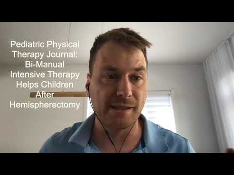 Intensive Bimanual Therapy Helps Children after Hemispherectomy