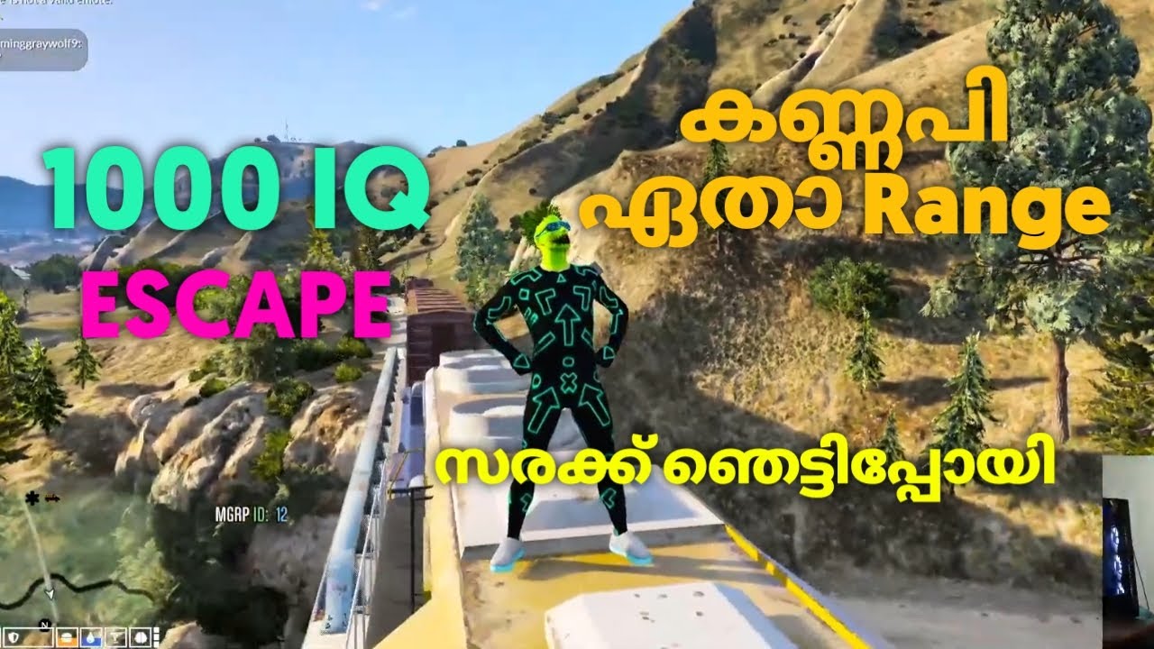 #germankannapi #blindrebel #gta5 1000 IQ Escape കണ്ണപി ഏതാ Range 🔥 ...