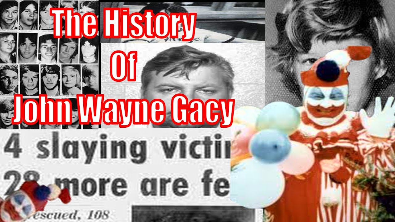 The History Of Serial Killer John Wayne Gacy Known As The Killer Clown ...