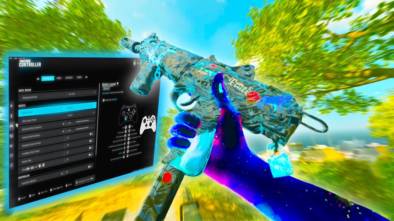 *SMOOTHEST* Settings For Movement On WZ S6! - YouTube