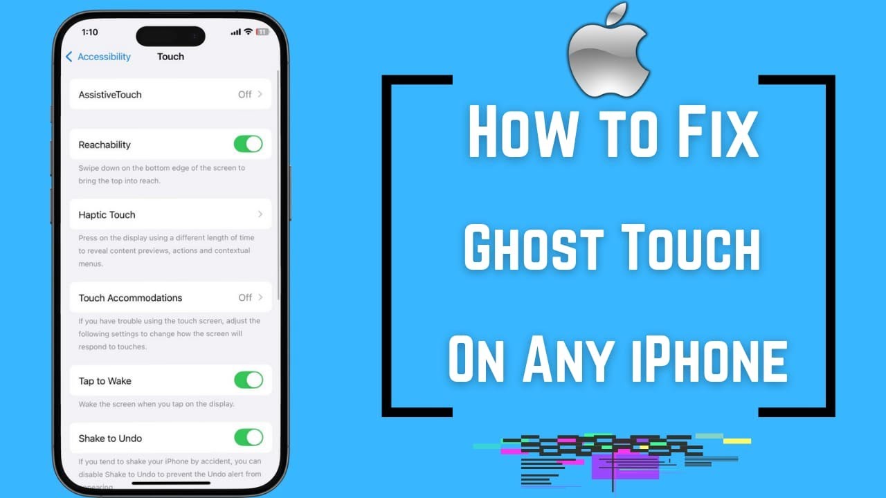How to Fix Ghost Touch / Screen Glitch on iPhone - YouTube