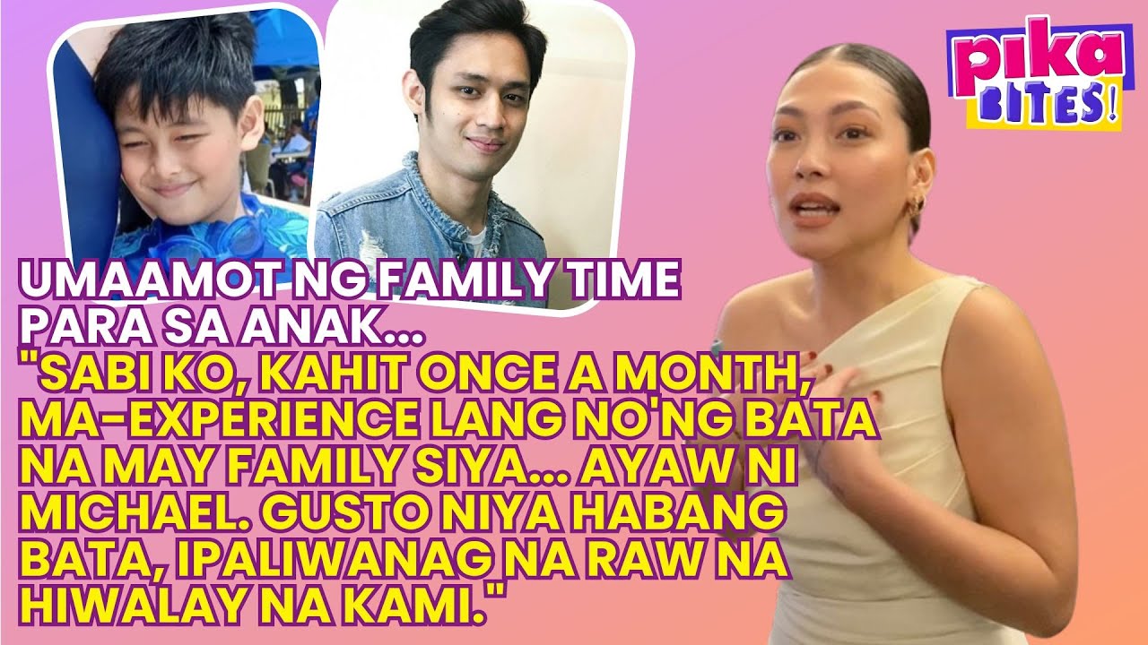 Erin Ocampo, nakiki-usap kay Michael Pangilinan na bigyan nila ng "family time" ang anak nila ...