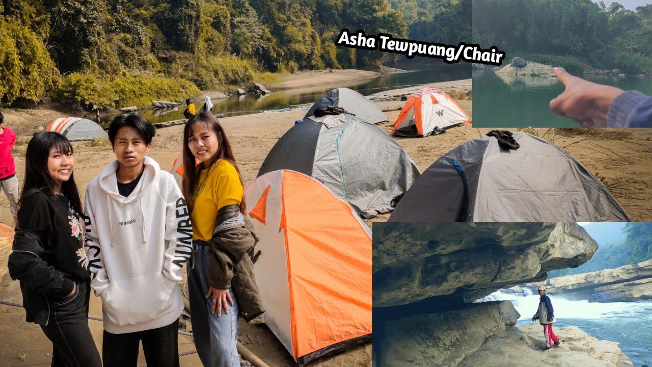 We Went Camping At Barak Waterfall || Sightseeing Many Famous Naga ...