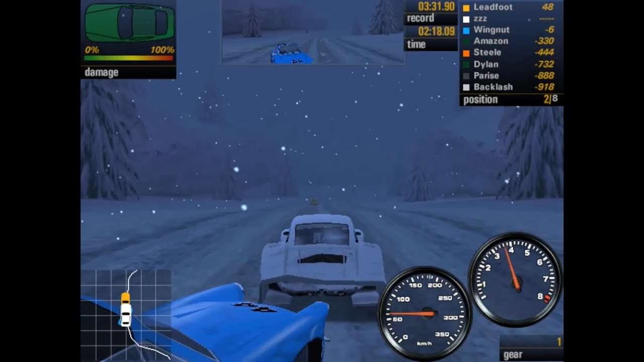 NFS Porsche Unleashed: Rally of Western Europe - YouTube