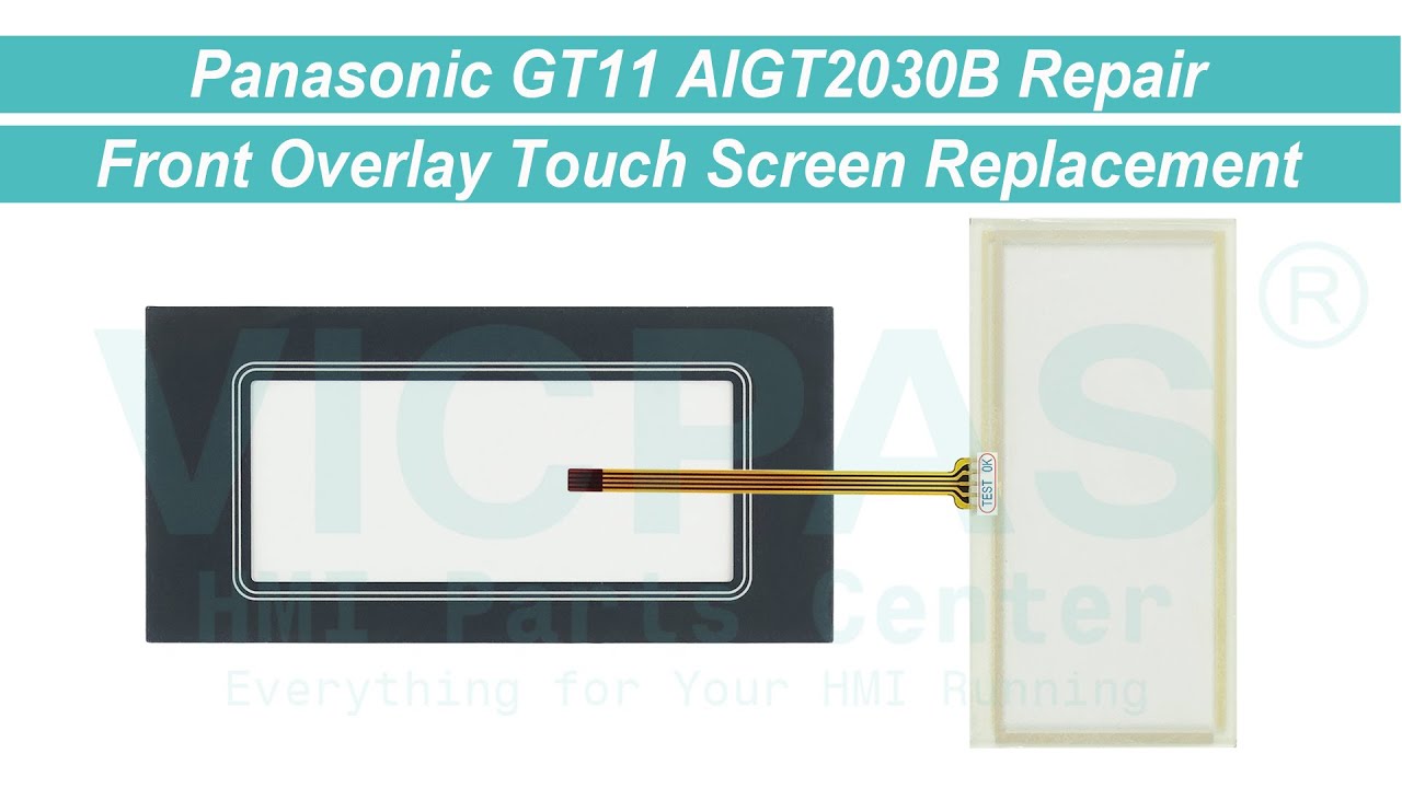 AIGT2030B Panasonic Touch Screen Panel Film Repair - YouTube