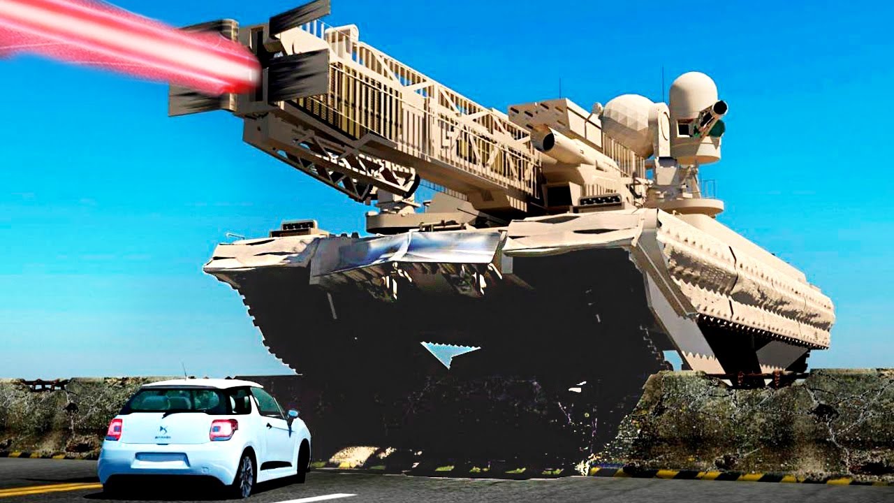 Finally: US New Laser Tank Shocked Russians - YouTube