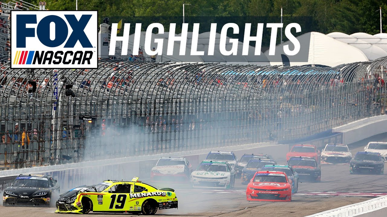 NASCAR Xfinity Series at New Hampshire | NASCAR ON FOX HIGHLIGHTS - YouTube