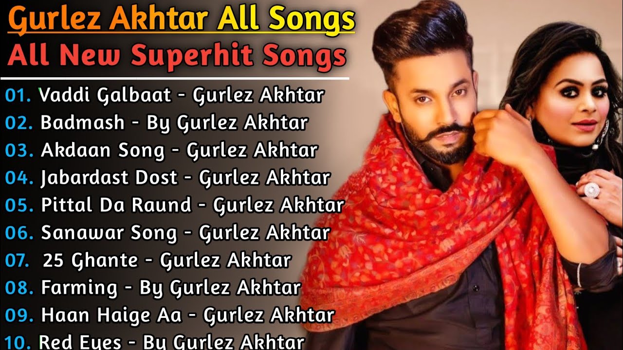 Gurlez Akhtar New Songs || New Punjab jukebox 2021 || Best Gurlez ...