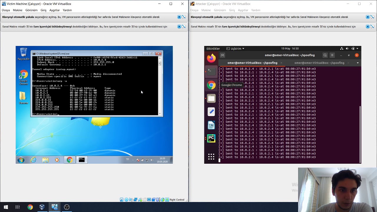 Getting Username and Password with using ARP Spoofing -Term Project for ...