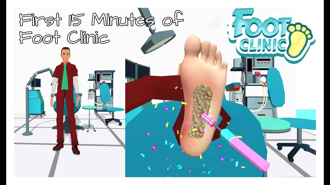 Let's Try: Foot Clinic | Nintendo Switch - YouTube