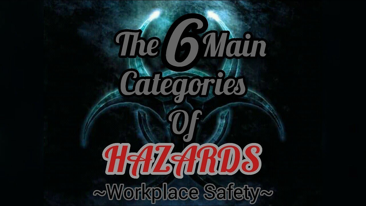 The 6 Main Categories Of Hazards In Your Workplace | Workplace Safety ...