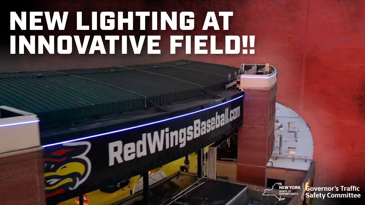 NEW LIGHTING feature at Innovative Field! - YouTube