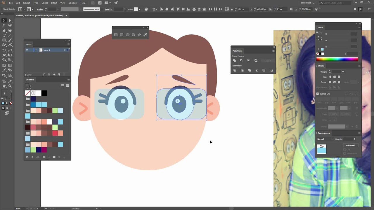 04/06 Cartoon kids — Graphic Design: Create your own avatar_ENG - YouTube