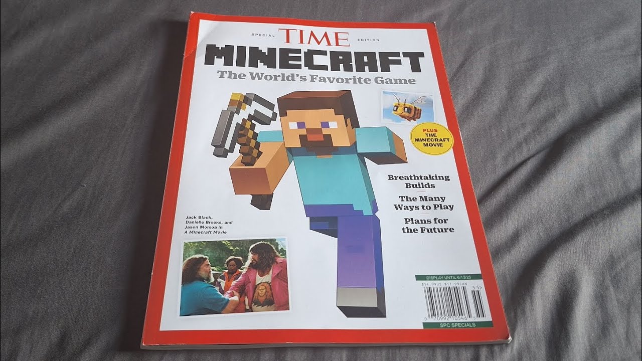 TIME’s Special Edition Minecraft Magazine- For MC Fans! - YouTube