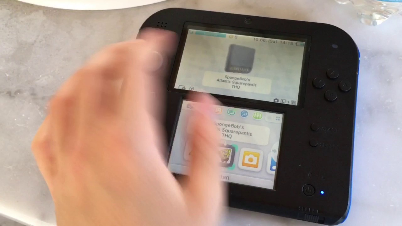 Nintendo 2DS Water Test - YouTube