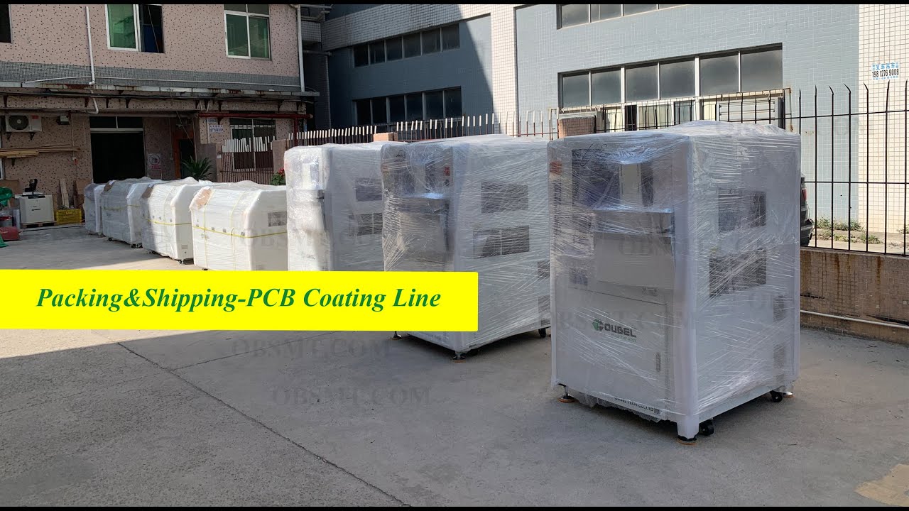 Packing&Shipping,PCB Coating Line,Conformal Coating Machine,PCB Curing ...